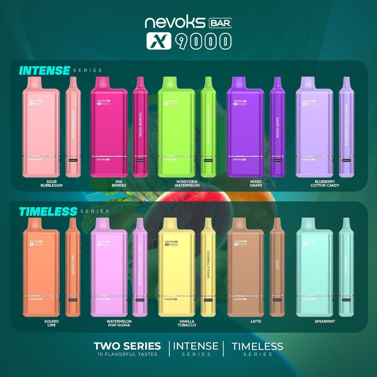Nevoks X 9000 Prefilled Pod– VAPETAG Malaysia