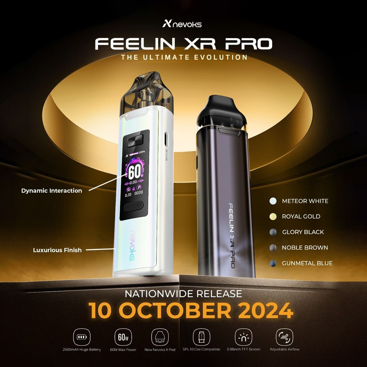 Nevoks Feelin XR Pro Pod Kit– VAPETAG Malaysia