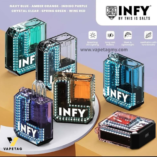 Infy Cube Box by This Is Salts– VAPETAG Malaysia