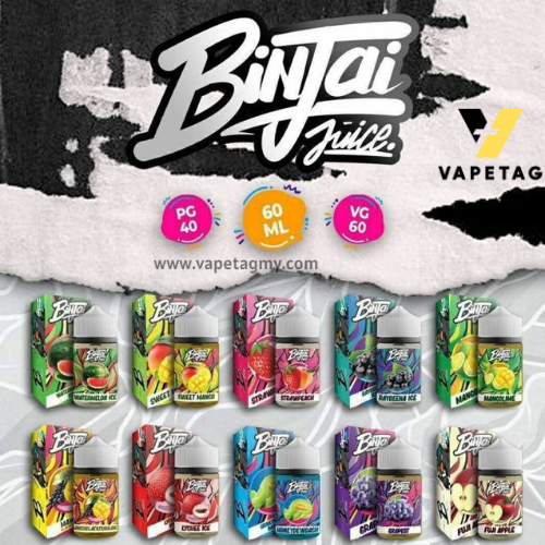 Binjai Juice Freebase 60ml– VAPETAG Malaysia