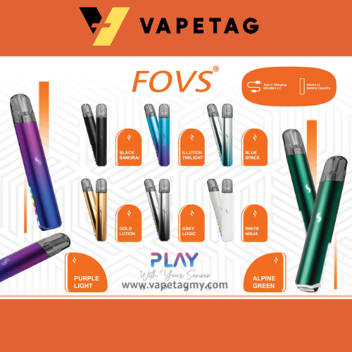 FOVS Play Pod Device– VAPETAG Malaysia