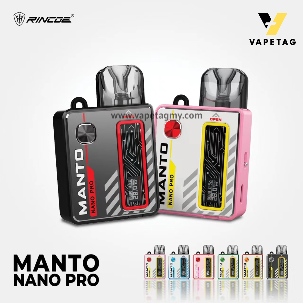 Rincoe Manto Nano Pro Kit– VAPETAG Malaysia